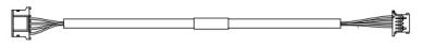 China ATM Machine Parts 445-0743832 LVDS POWER HARNESS, 1200MM for sale