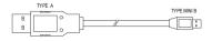 China ATM Machine Parts USB TYPE A TO TYPE MINI B HIGH SPEED CABLE 009-0020701  009-0020702  009-0020704 009-0020712 for sale