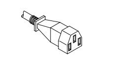 China ATM Machine Parts  009-0025174 IEC PLUG CABLE, 10 AMP, 2500MM for sale