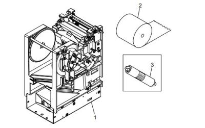 China ATM Machine Parts  THERMAL JOURNAL PRINTER  009-0023876 for sale