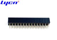 China 2×13 Pin DIP Female Header Connector 2.0mm Pitch Current Rating 2.0 AMP for sale