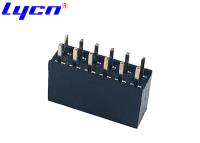 China Y Terminal Double Row Female Pin Header Connector H=8.5 Withstand Voltage 300 VAC/Minute for sale