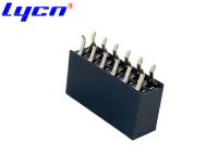 China Frog Leg Type Terminal Female Header Connector 2.54mm Pitch Height 8.5mm for sale