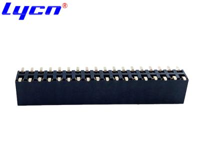 China Height 8.5mm Pitch 2.54mm Female Connector Insulator Material PA6T For PCB board for sale