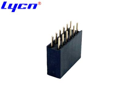 China Y Type Terminal 2.54 Mm Pitch Female Connector Height 11.0mm 3.0 AMP for sale