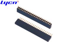 China Contact Resistance Female Header Connector 2.0mm Pitch Single Row 30mΩ Max for sale