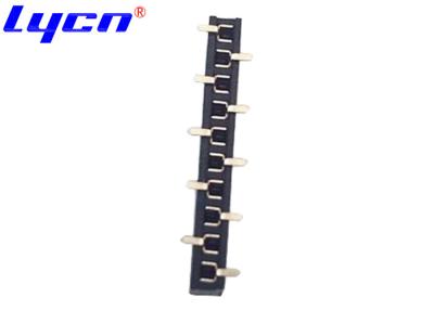 China Single Row Female PCB Pin Header Connector SMT Type 2.54mm Pitch For Controllers for sale