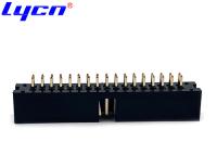 China 2.0 mm Wire To Board Box Header Connector Straight 180°  Au Over Ni LCP for sale