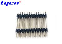 China PCB Board Pin Header Connectors Right Angle 2.0AMP 500VAC/Minute for sale