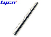 China Printed Circuit Board Pin Header Connectors 2.0mm Pitch DIP Type PA6T for sale