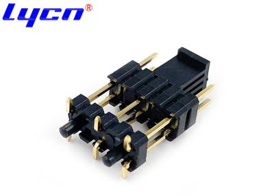 China Automotive 2.54mm SMT Header Connector Cover Hat Tripe Plastic Layers for sale