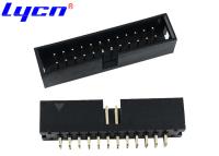 China IDC 2.0 Mm Pitch Box Header Connector PBT Brass 10P 20mΩ Max 1000V AC/DC for sale