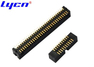 China Full Gold Plating Box Header Connector Circuit Board SMT 2.54mm Pitch for sale