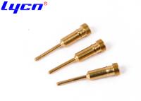 China Hardware Brass Socket Pin Thimble PCB Copper Printed Circuit Board Pins for sale
