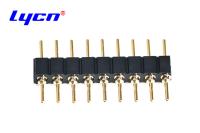 China 500 Cycles Machined Round PIN Header 2.54 Mm Height 3.0mm Length 10mm for sale