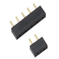 China Au Flash Female Pin Header Connector 2.00mm Pitch PA6T SMT PCB for sale