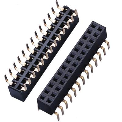China Double Row Female Header Connector Provision Broke For Plug And Pin usage for sale