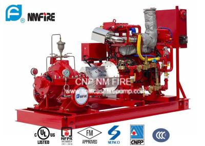 China UL FM Approved Diesel Engine Fire Pump 750 GPM Air / Water Cooling Method for sale