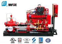 China 750GPM @ 140PSI UL/FM  Listed Diesel Engine Drive Fire Pump With Horizontal Split case Fire Pump For Fire Fighting for sale