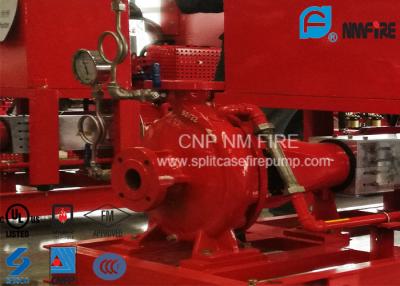China Ductile Cast Iron End Suction Fire Pump Centrifugal With Motor / Magnetic Drive for sale