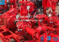 China UL Listed Electric Motor Driven Fire Pump End Suction Pump Sets 47.7kw Max Shaft Power for sale