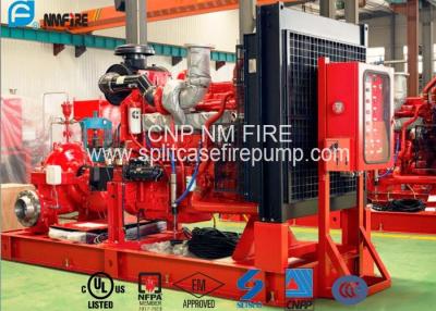 China Diesel Engine Horizontal Split Case Pump 2000gpm@10bar With UL/FM Listed for sale