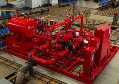 China 1250 GPM Horizontal Split Case Fire Pump Assembly EDJ Package for sale