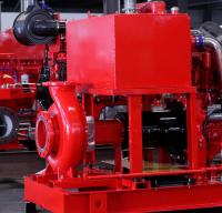 China Single Stage Horizontal Centrifugal End Suction Fire Pump Set With Diesel Engine for sale