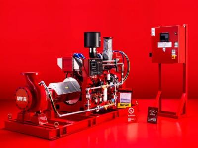 China 38KW UL Listed Diesel Engine Driven Fire Water Pumps End Suction Pump for sale