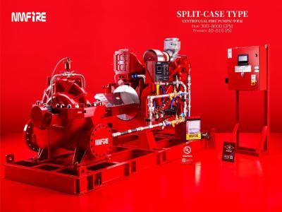 China NFPA 20 Standard Fire Pump Set for Fire Safety and Fresh Water/Sea Water Performance 3000GPM for sale