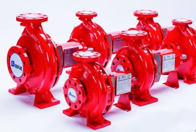 China 400GPM Flow End Suction Fire Pump Systems 2980 Rpm for Fire Safety for sale