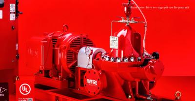 China 1000GPM End Suction Fire Fighting Pump Ductile Cast Iron Casing and Techtop Motor for Fire Extinguishing Equipment for sale