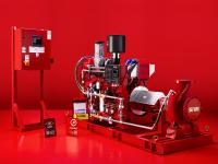 China Diesel/Electric Fuel End Suction Fire Pump with Ductile Cast iron Casing 2980 Rpm for sale