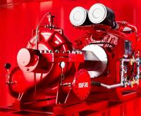 China SCF300-250-500 Powerful Diesel Engine Fire Pump With 5000gpm Flow And132-218PSI UL NFPA20 Horizontal Split Case 12x10