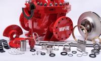China SCF125-100-330x2  UL/FM Two-Stage Split Case Fire Pump  500–750 GPM, 500 GPM @ 330 PSI  50Hz (2950 RPM) / 60Hz (3550 RPM)  Diesel or Electric Drive — Up to 616 PSI for sale