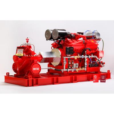 China UL/FM Certified Diesel Engine Driven Fire Pump 3000 GPM NFPA 20 Compliant Fire Protection System SCF250-200-450 for sale
