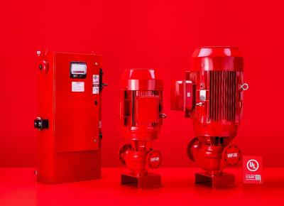 China VIF80/20  UL Listed Vertical Inline Fire Pump  250–500 GPM Designed For NFPA 20 Fire Protection Systems for sale