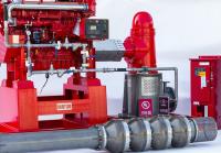 China Heat Exchanger Vertical Turbine Fire Pump For National Grain Storages for sale