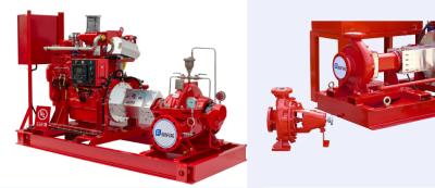 China Motor Driven Electric Motor Driven Fire Pump With Eaton Cotroller UL  NFPA20 for sale