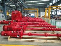 China UL FM NFPA20 Vertical Turbine Fire Pump 227M3/H 145PSI With XDD Motor for sale