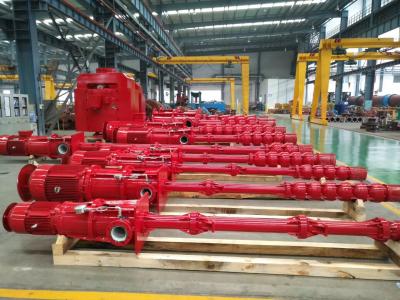 China UL FM NFPA20 Vertical Turbine Fire Pump 227M3/H 145PSI With XDD Motor for sale