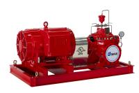 China 2500GPM 145PSI 2980rpm Split Case Fire Pump with TECHTOP UL TDC 447TS300U2B 300HP Engine UL FM NFPA20 for sale