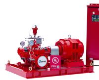 China Horizontal Split Case Fire Pump With Electric Motor Driven Water Supply for sale