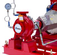 China NFPA20 Standard End Suction Fire Pump 250GPM@100PSI Ductile Cast Iron Casing for sale