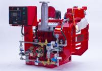 China High Performance Fire Pump Diesel Engine 209kw With Speed 2100RPM , UL Listed for sale