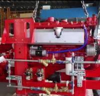 China High Efficiency Fire Pump Diesel Engine 300KW With Compact Structure for sale