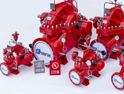 China FM Approved Ductile Cast Iron Split Case Fire Pump  1500 GPM /  170 PSI for sale