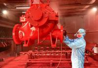 China NFPA 20 Standard Split Case Horizontal Centrifugal Pump 500 GPM For Fire Fighting for sale