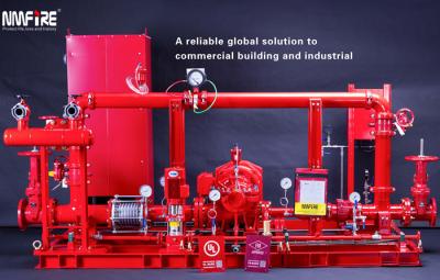 China UL / NFPA20 500GPM Skid Mounted Fire Pump With Centrifugal End Suction Fire Pump Sets for sale