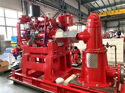 China Ul Fm Approved Multistage Diesel Engine Driven Fire Water Pump Set With 250 Usgpm for sale